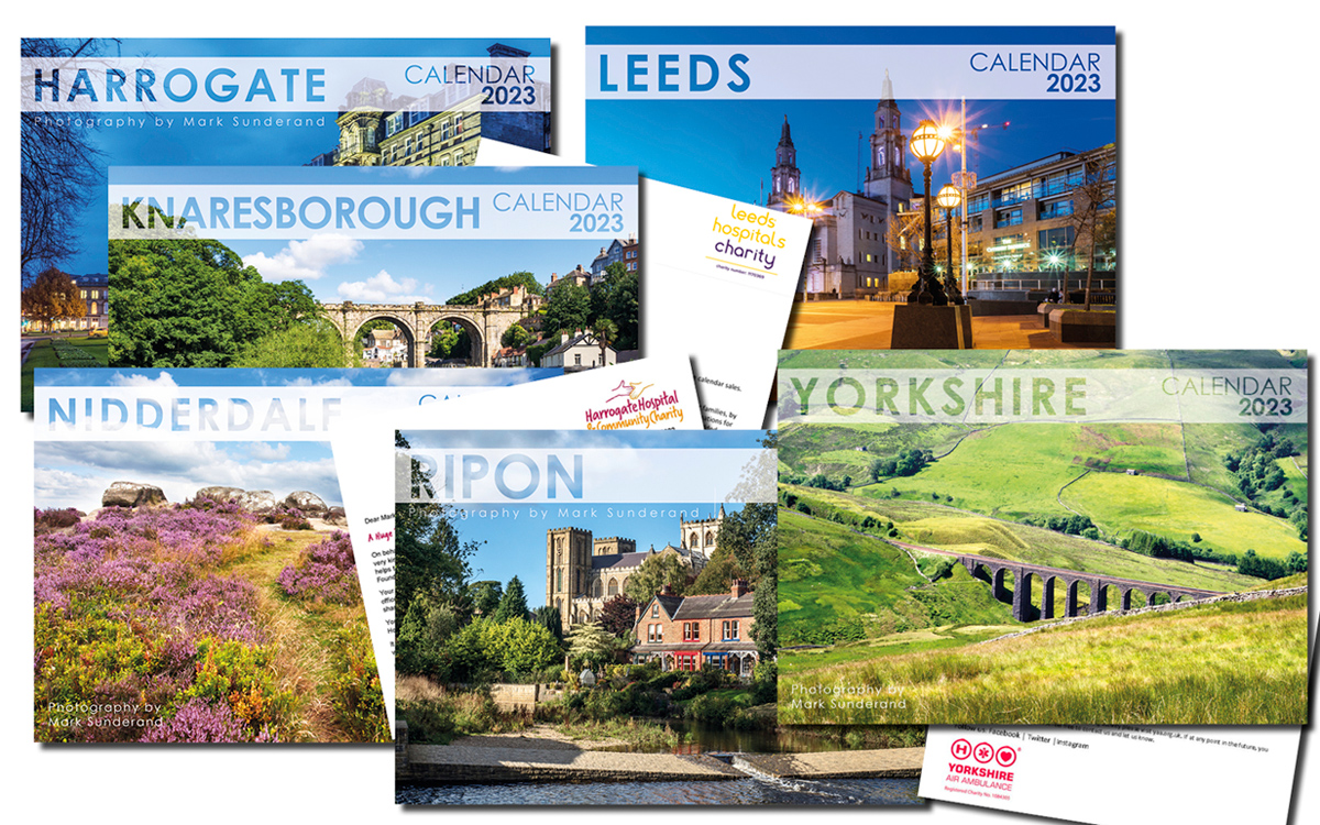 2023 Calendars Charity Donations – Mark Sunderland Photography